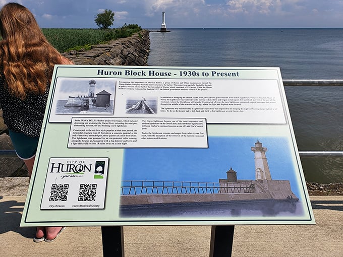 History with a view—learning about Huron's past while watching boats drift by might be the most pleasant education you'll ever receive.