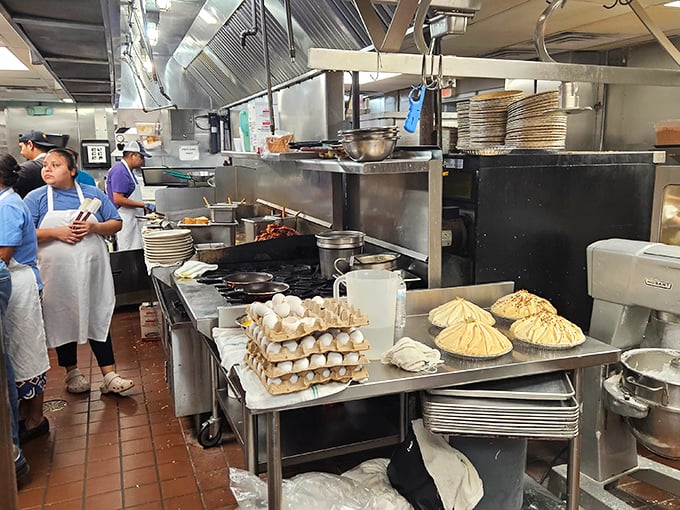 The kitchen ballet—where eggs, flour, and decades of know-how transform into the comfort food of your dreams.