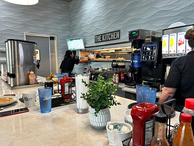 Behind every great breakfast is a kitchen ballet—where spatulas dance and coffee machines hum the morning soundtrack of deliciousness.