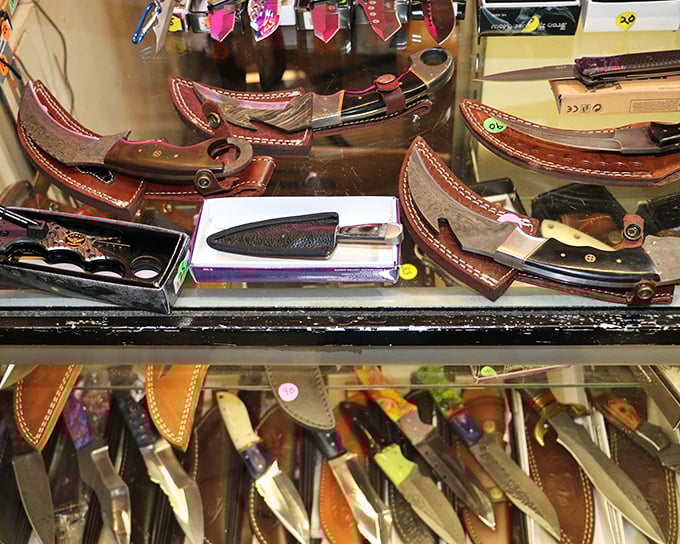 These aren't just knives—they're conversation pieces that say "I could survive in the wilderness" or "I really love cutting tomatoes."