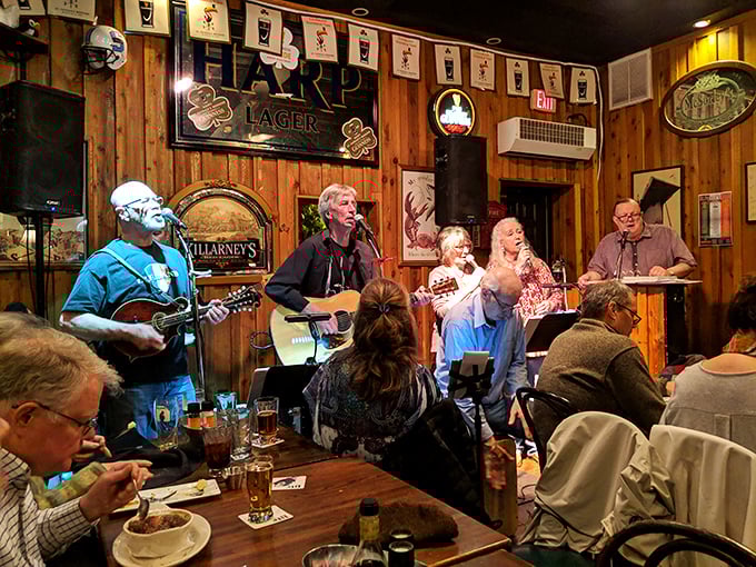 Live music transforms dinner into an event – these musicians aren't just playing tunes, they're keeping centuries of tradition alive between bites.