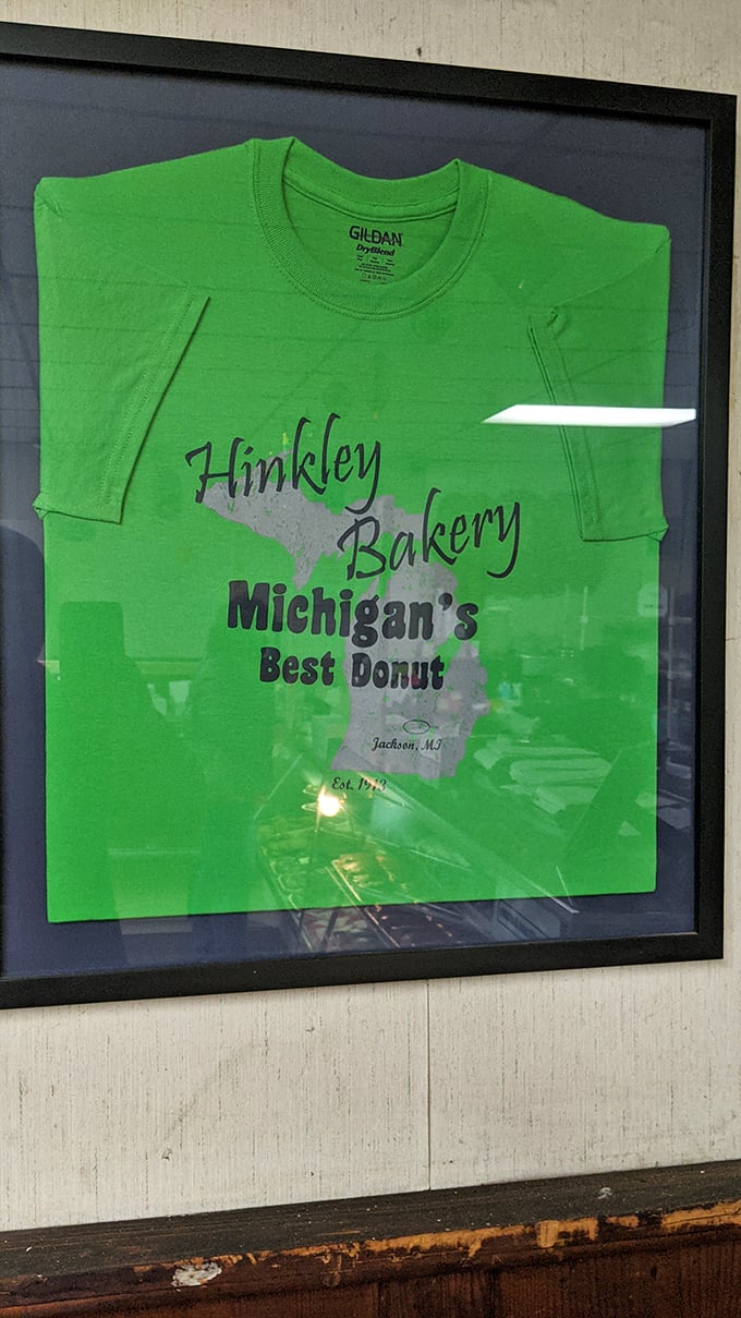 When your bakery is so legendary, people wear t-shirts declaring your donut superiority to world.