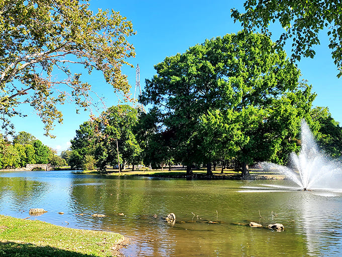 Tranquil ponds reflect the slower pace of life that makes retirement here feel like a permanent vacation.
