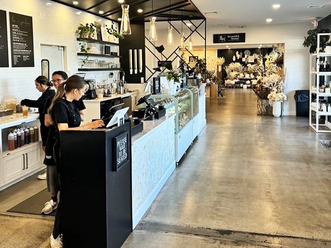 Where coffee dreams and pastry fantasies come true—the counter where all good decisions begin.