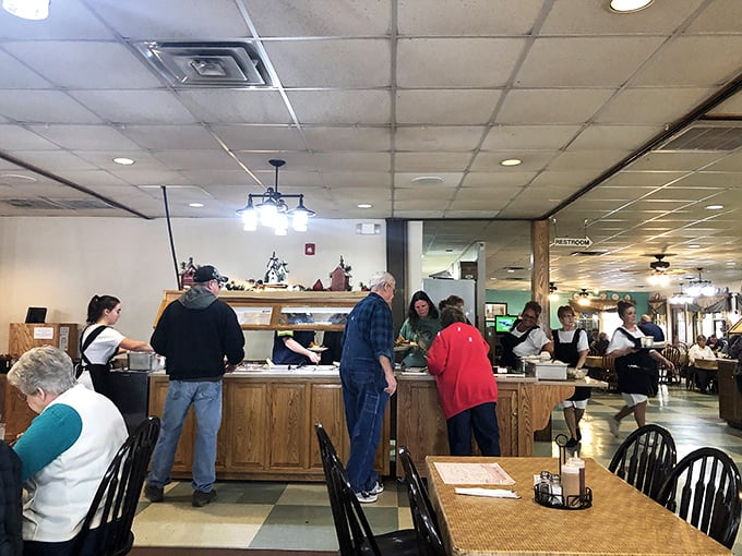 The buffet line—where decisions get tough and pants get tighter. Worth every belt notch adjustment that follows.