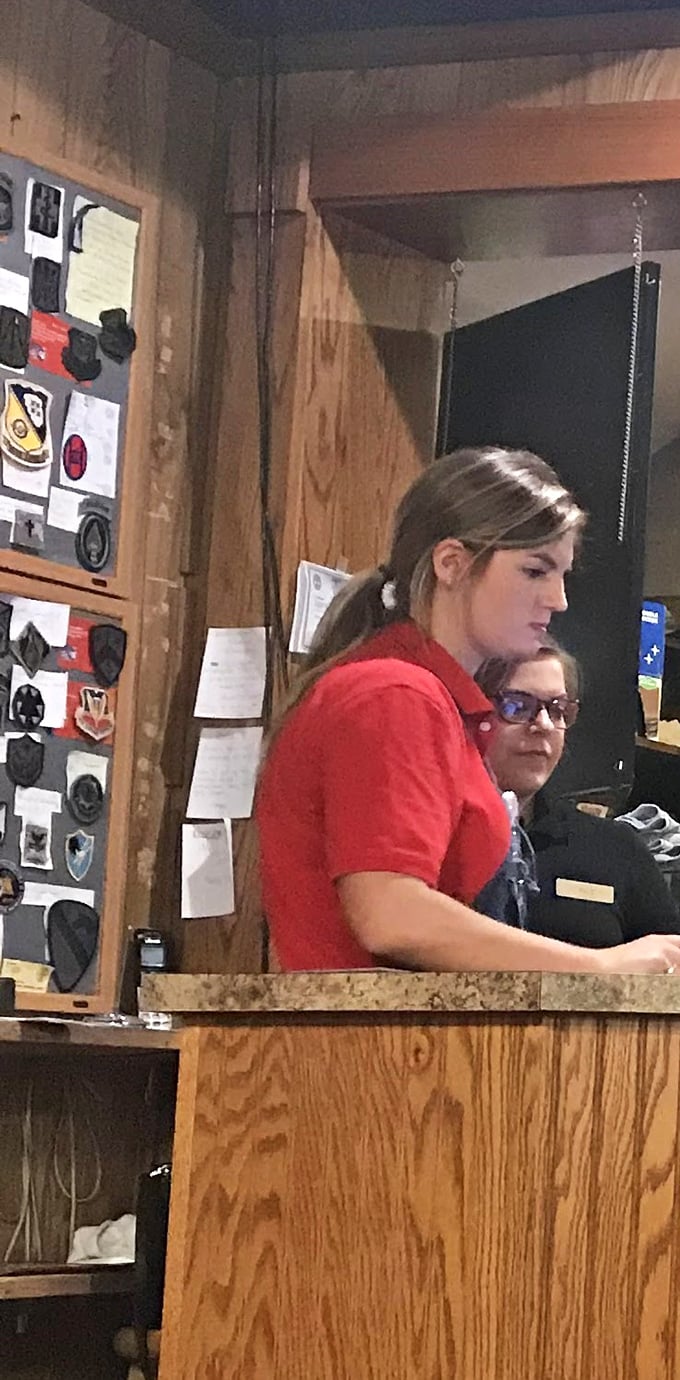 The staff at work—where Southern hospitality isn't just a saying, it's a way of life served alongside every plate.