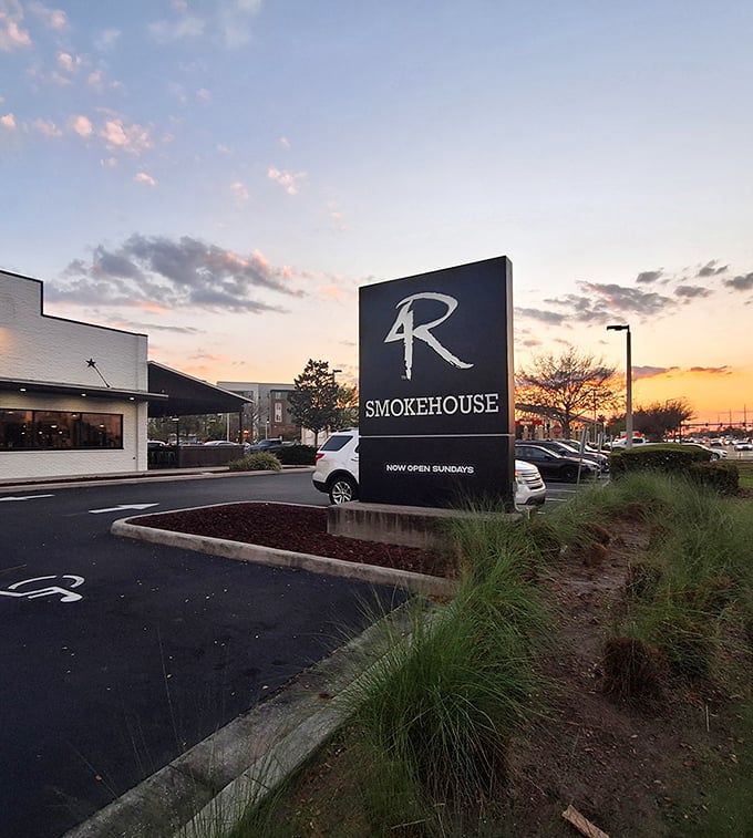 The 4R logo against crisp white brick isn't just signage—it's become a symbol that makes Floridians' mouths water from muscle memory alone.