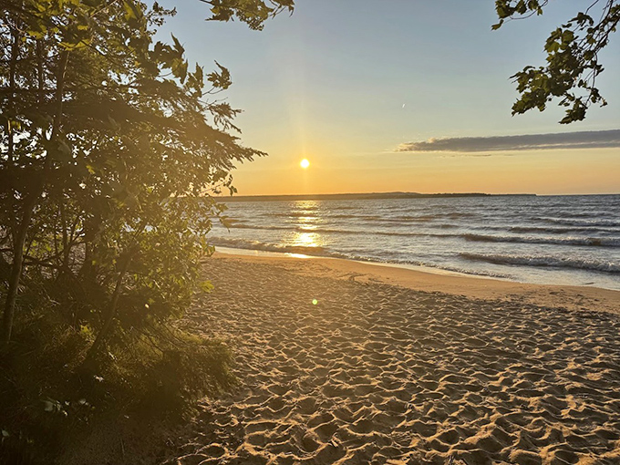 Sunrise at Brimley – when the world feels brand new and possibilities stretch as far as the horizon.