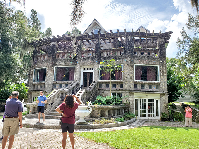 The Wonder House lives up to its name with otherworldly architecture. Part Gaudí experiment, part Florida fantasy, all conversation starter.