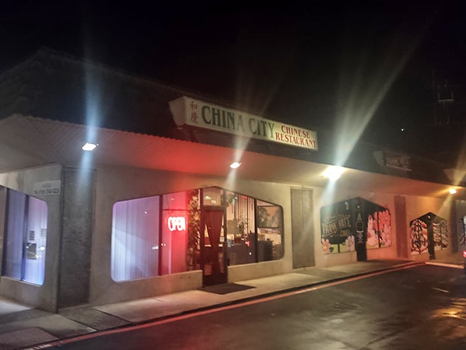 Strip mall exterior hiding authentic Chinese treasures—sometimes the best adventures come in unexpected packages.