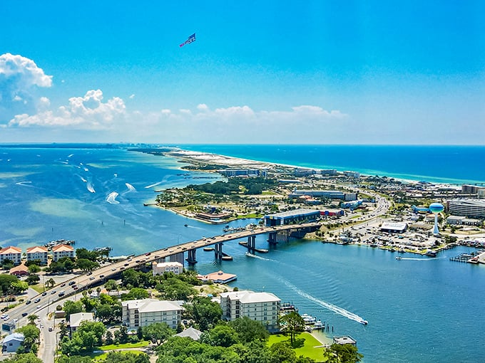 Fort Walton Beach harbor and beaches offer the perfect blend of waterways and Gulf access without the high-end price tag.