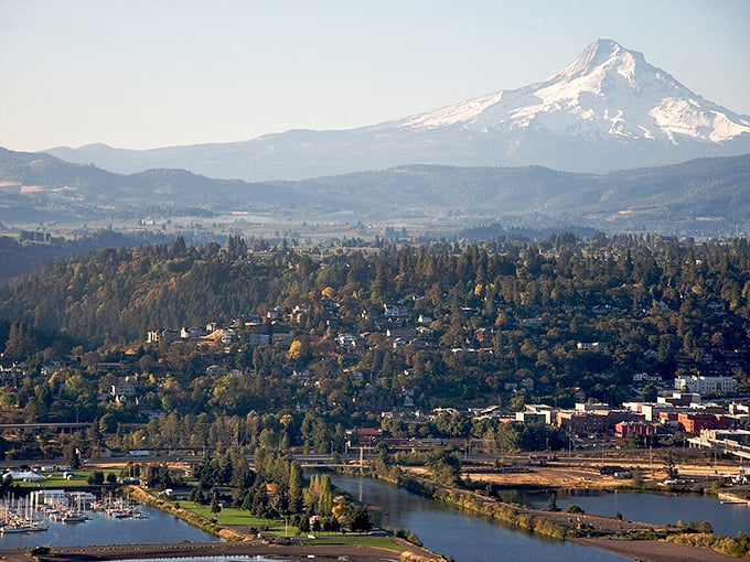 Hood River's Columbia River backdrop makes every sunset look like a postcard from a better world.