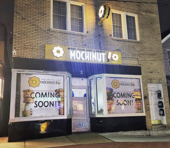 Mochinut's "Coming Soon" signs created the sweetest anticipation in Newark's donut scene.