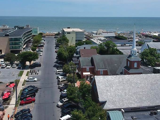 Rehoboth Beach offers affordable off-season living with oceanfront access, where winter rentals drop dramatically in price from October through April.