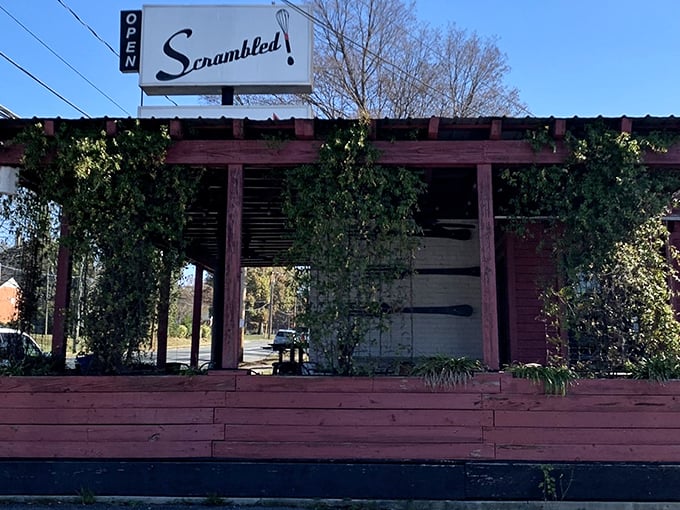 Hidden behind ivy like a secret garden, this diner rewards the curious with Southern comfort perfection.