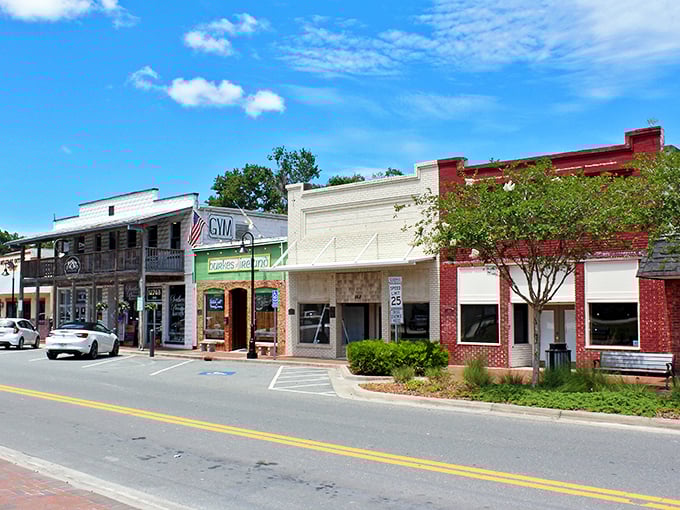 Crystal River's eclectic architecture is what happens when buildings have a potluck—everyone brings something different but somehow it works!