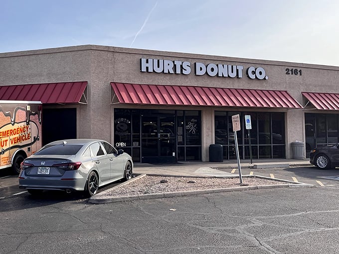 The spacious storefront suggests big things await, probably bigger than your morning appetite. 