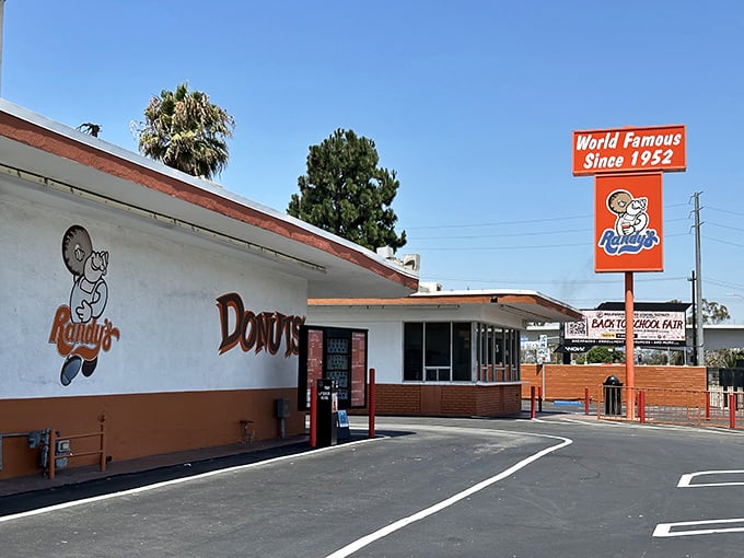 That giant rooftop donut has been Instagram-famous since before Instagram was even a twinkle in anyone's eye.