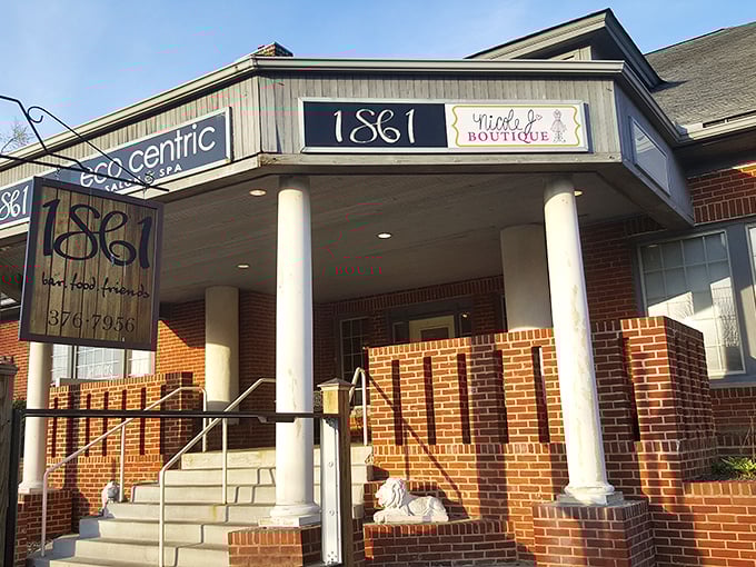 Southern comfort meets upscale dining at 1861. Those white columns aren't just for show—they're gateways to some of Middletown's finest cuisine.