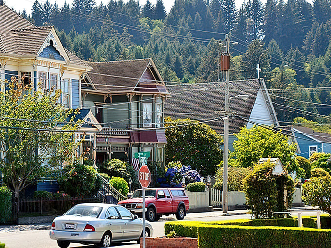 Residential streets in Ferndale offer their own charm, with wrap-around porches and garden gates that practically beg you to slow down and say hello.