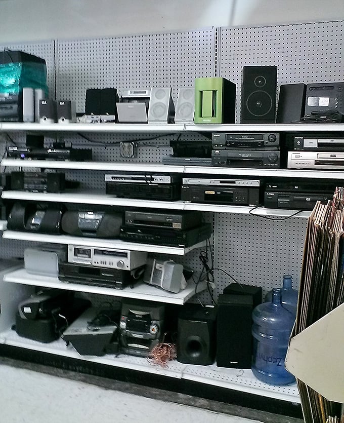 The electronics graveyard – where yesterday's cutting-edge technology awaits resurrection by vintage-loving audiophiles and tinkerers with vision.