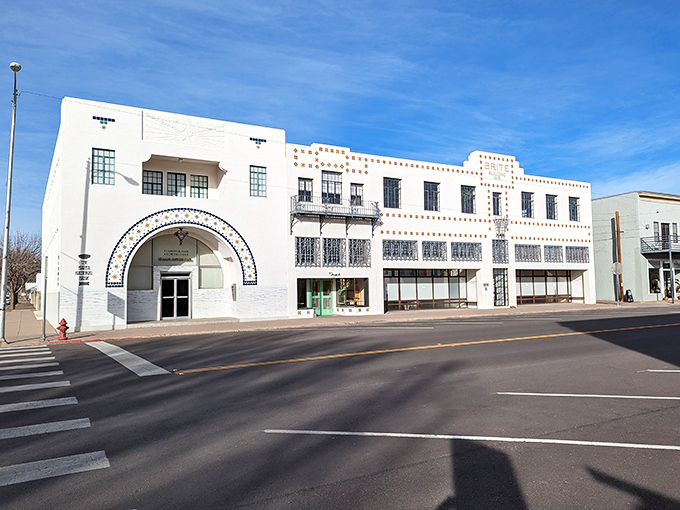 The Ayn Foundation's pristine white building houses Warhol masterpieces—proof that art thrives in unexpected places.