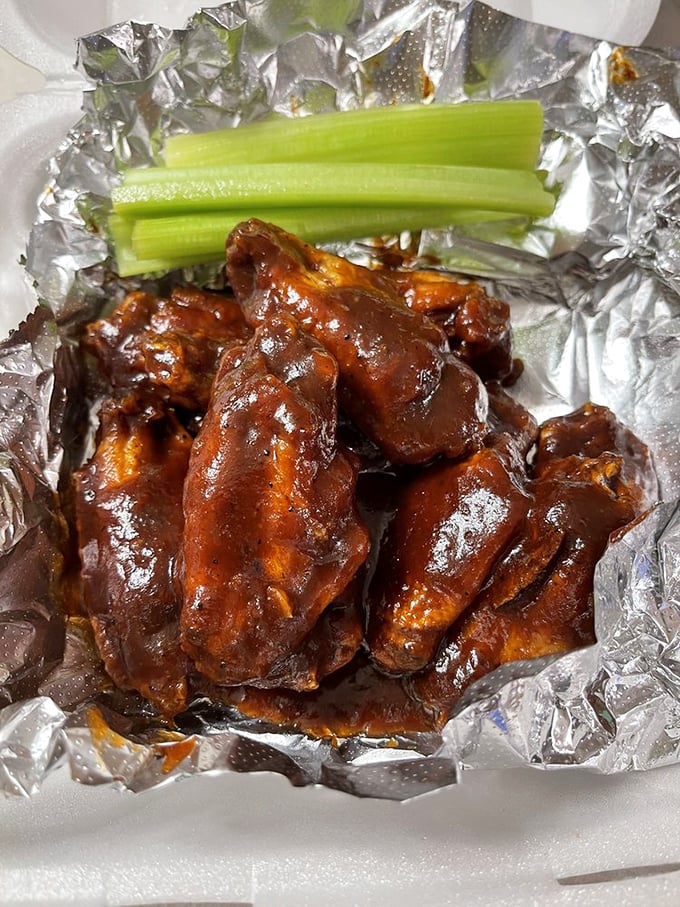 These BBQ wings aren't just wings—they're sticky, sweet-heat flavor bombs that make you forget napkins exist until it's too late.
