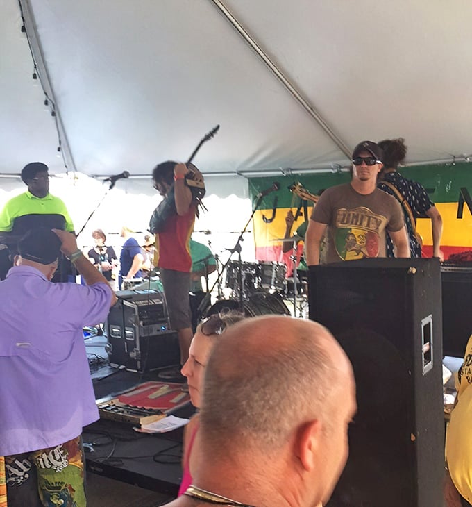 Weekend afternoons bring live music that pairs perfectly with cold drinks—reggae rhythms and ocean breezes creating Florida's version of a Caribbean getaway.