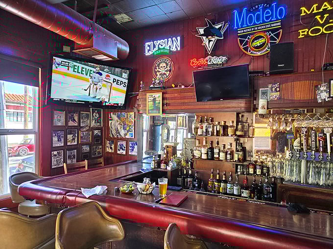 This isn't just a bar—it's a community living room where Sharks games unite strangers and beer flows as freely as conversation.