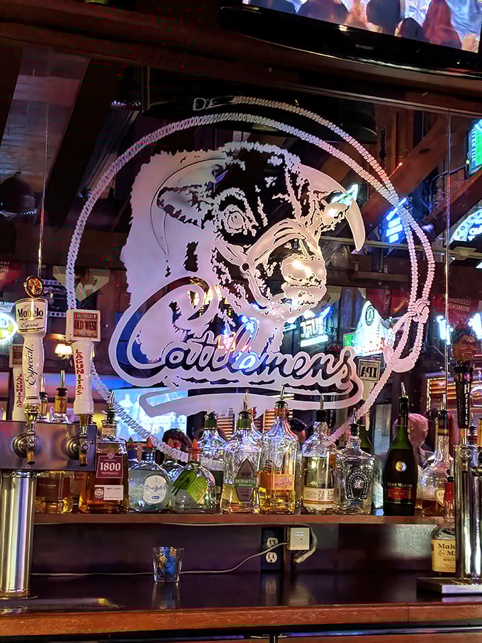 The bar at Cattlemens isn't just serving drinks; it's dispensing liquid hospitality with a side of Western charm.
