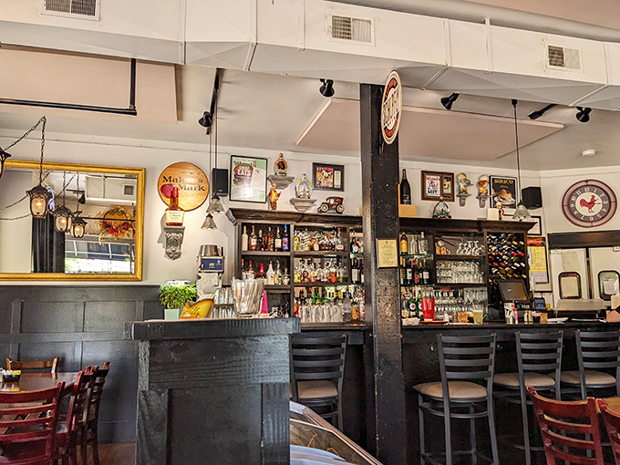 The kind of bar where everybody might not know your name, but they'll remember your drink order.