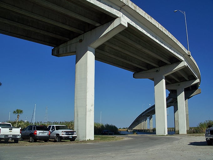 The bridge to Apalachicola isn't just infrastructure—it's the dramatic pause before the reveal of this coastal hidden gem.