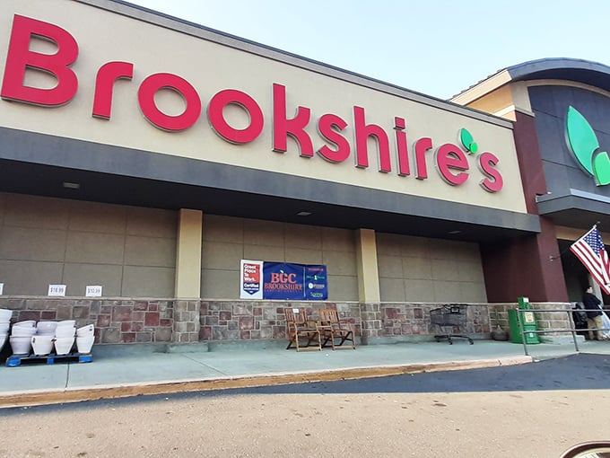 Brookshire's isn't just a grocery store – it's where you'll bump into three neighbors and learn all the town gossip before reaching produce. 