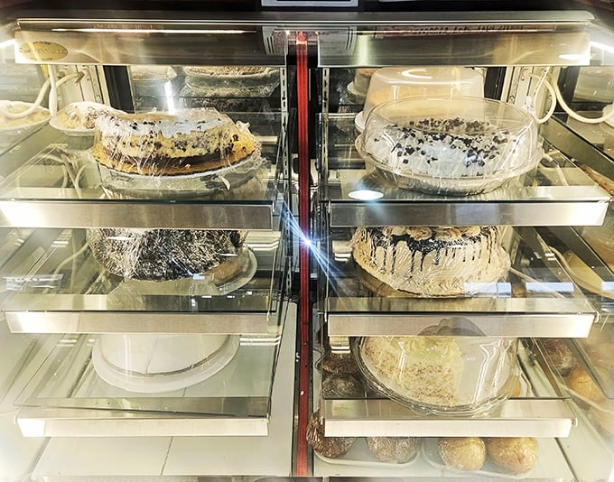 The dessert case—where willpower goes to die and "I'll just have coffee" turns into "and a slice of that, please."