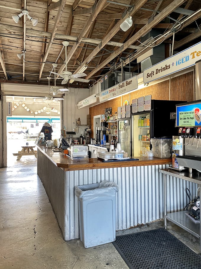 Order at the counter, then relax - this efficient system keeps things moving without sacrificing food quality.