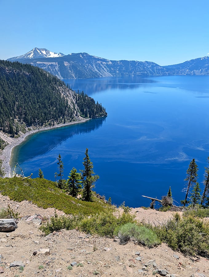 Crater Lake's impossible blue will make you question whether nature has been taking Photoshop lessons. Worth every mile of the drive.