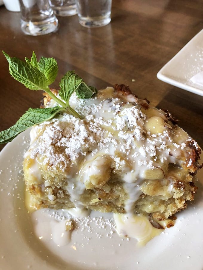 Dessert that makes you question why people waste time with chocolate. This bread pudding is what angels eat when nobody's looking. 