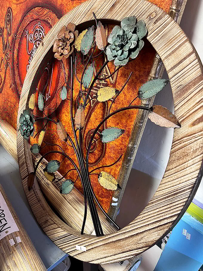 Wall art that's either brilliantly abstract or accidentally genius – you decide which makes it better.