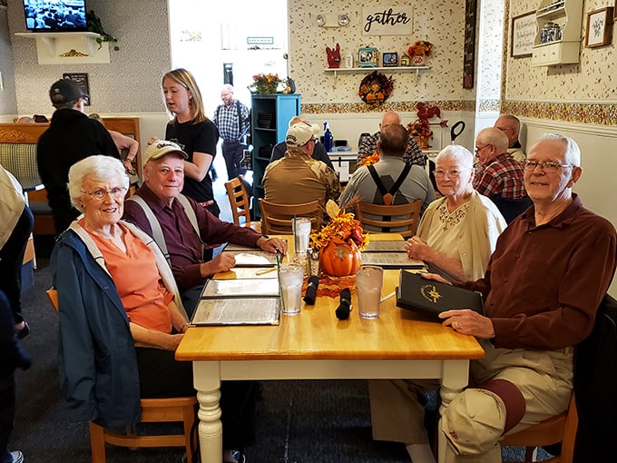 Multi-generational dining at its finest—where grandparents share both meals and memories with family around tables that have hosted countless celebrations.