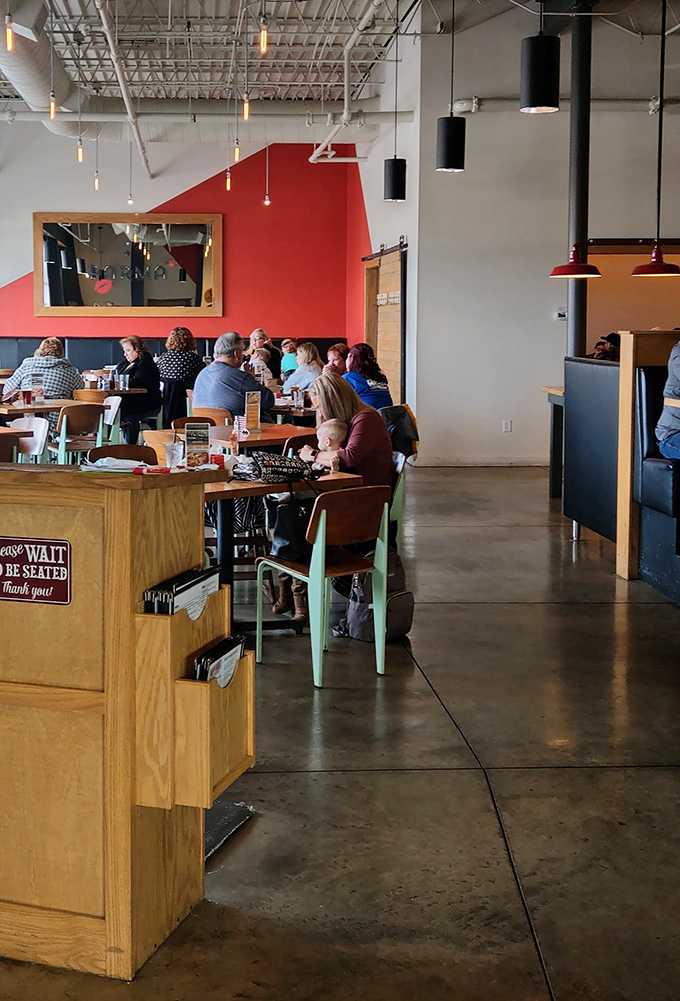 Families, couples, and solo diners all find their place here. The diverse crowd united by one common belief: good food is worth sitting down for.
