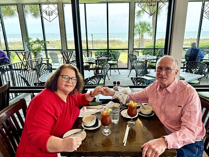 Dining with an ocean view isn't just about the food—it's about creating memories with loved ones while the Atlantic provides the perfect backdrop for your seafood feast.
