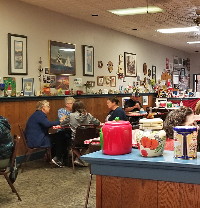 The true heart of any great diner is its regulars—folks who've made this table their second kitchen table, sharing stories over endless coffee refills.