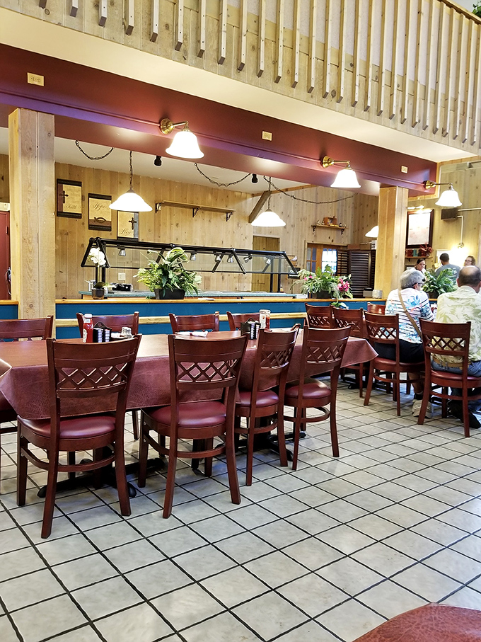 The dining area invites you to sit and savor rather than rush. Some pastries deserve your full attention—and a proper table.