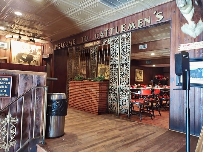 "WELCOME TO CATTLEMEN'S" isn't just a sign—it's a promise that you're about to experience beef the way the beef gods intended.