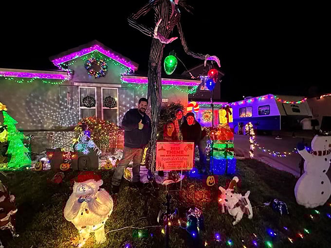 Holiday decorations that would make Clark Griswold proud—where the electric bill rivals the mortgage payment but neighborhood bragging rights are priceless.