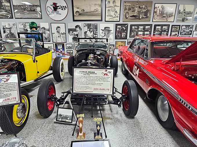 Hot rods and history share space in perfect harmony. These meticulously preserved classics tell America's love story with speed and style.