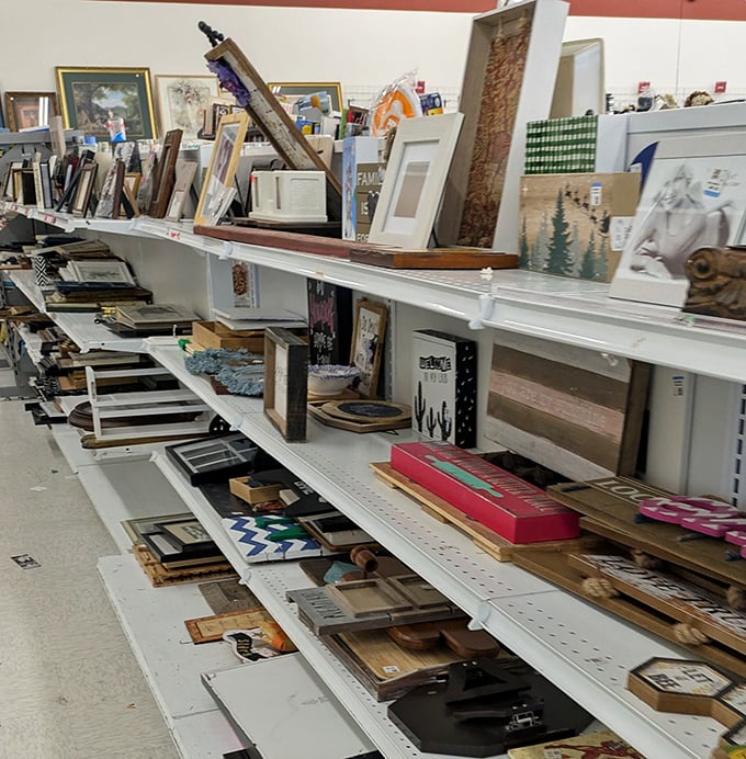 Wall art galore for the home decorator who wants Architectural Digest style on a coloring book budget.
