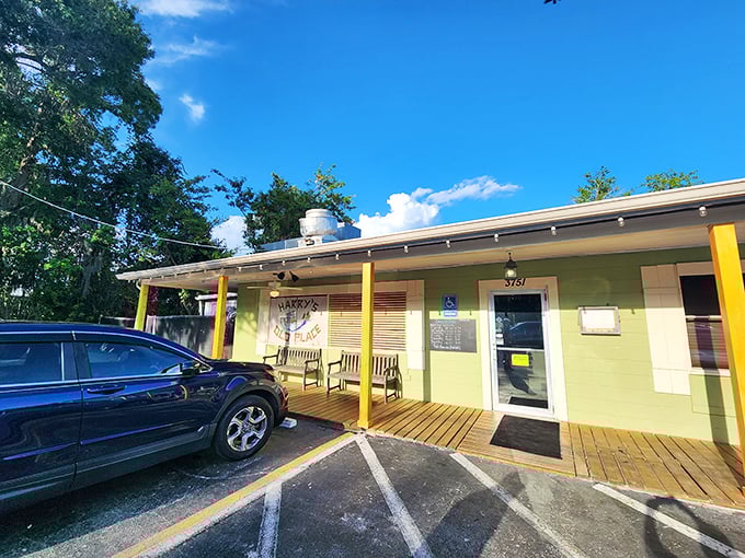 Harry's Old Place embodies that perfect Florida fish shack aesthetic – unpretentious outside, unforgettable flavors inside.
