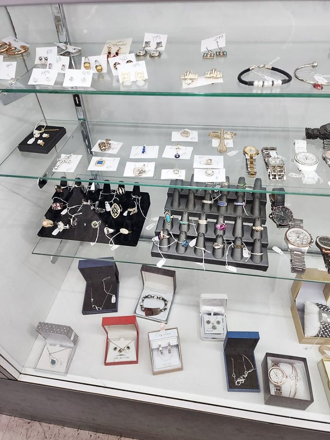 Jewelry that tells stories – from costume pieces to hidden gems, each awaiting the perfect wrist, neck, or finger.