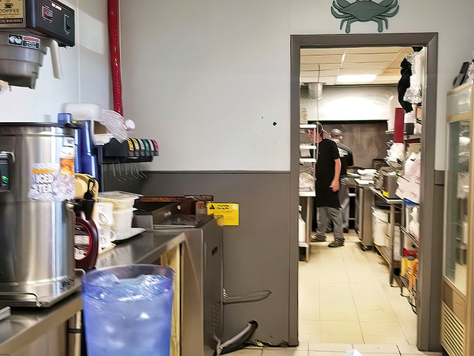 A glimpse into the kitchen where the magic happens. No fancy equipment or pretension—just the tools needed to create honest, delicious food.